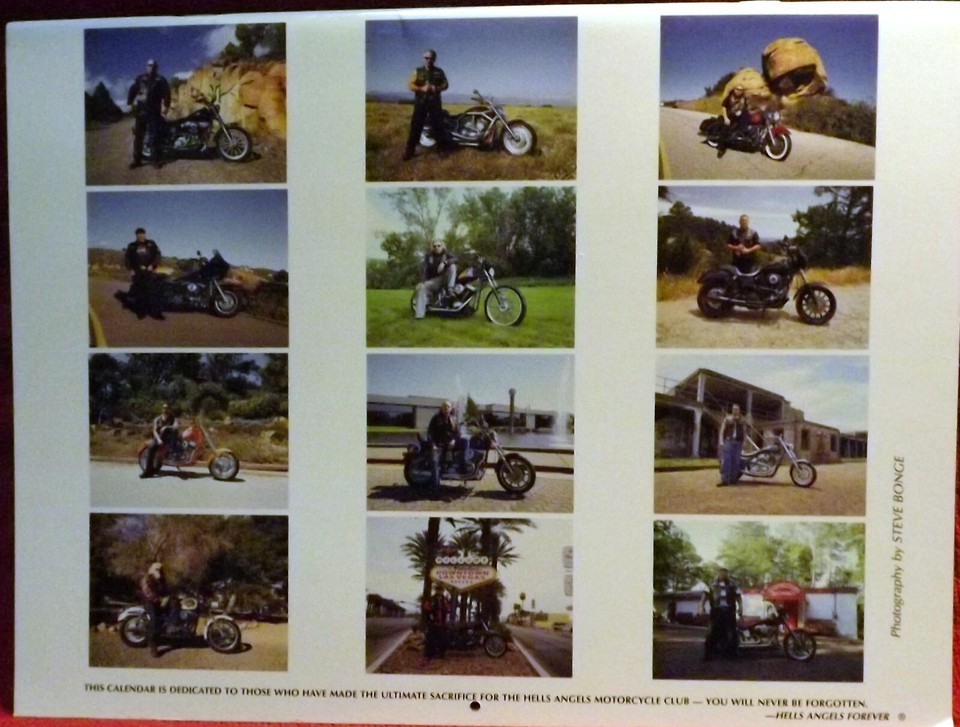 HELLS ANGELS FOREVER COLLECTOR CALENDARS 2004 & 2005 | eBay