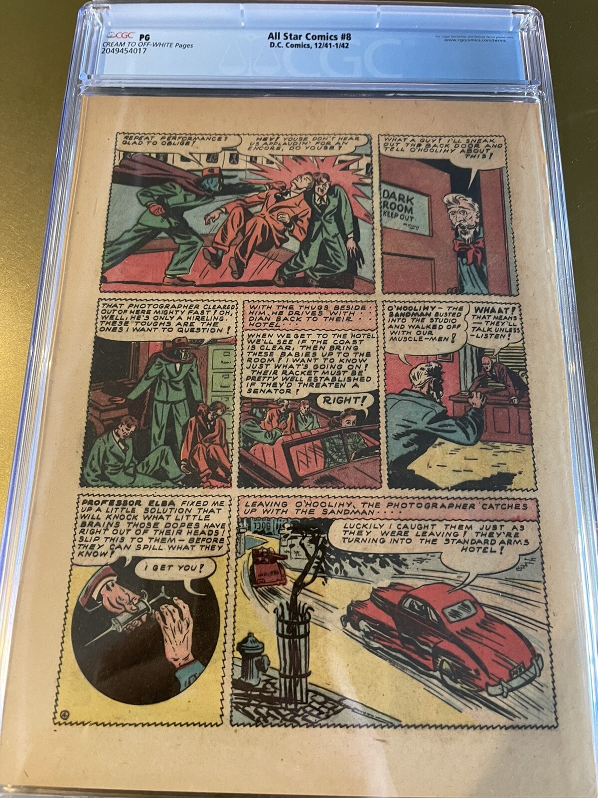 All Star Comics 8 1st appearance of Wonder Woman! 13th page only | eBay