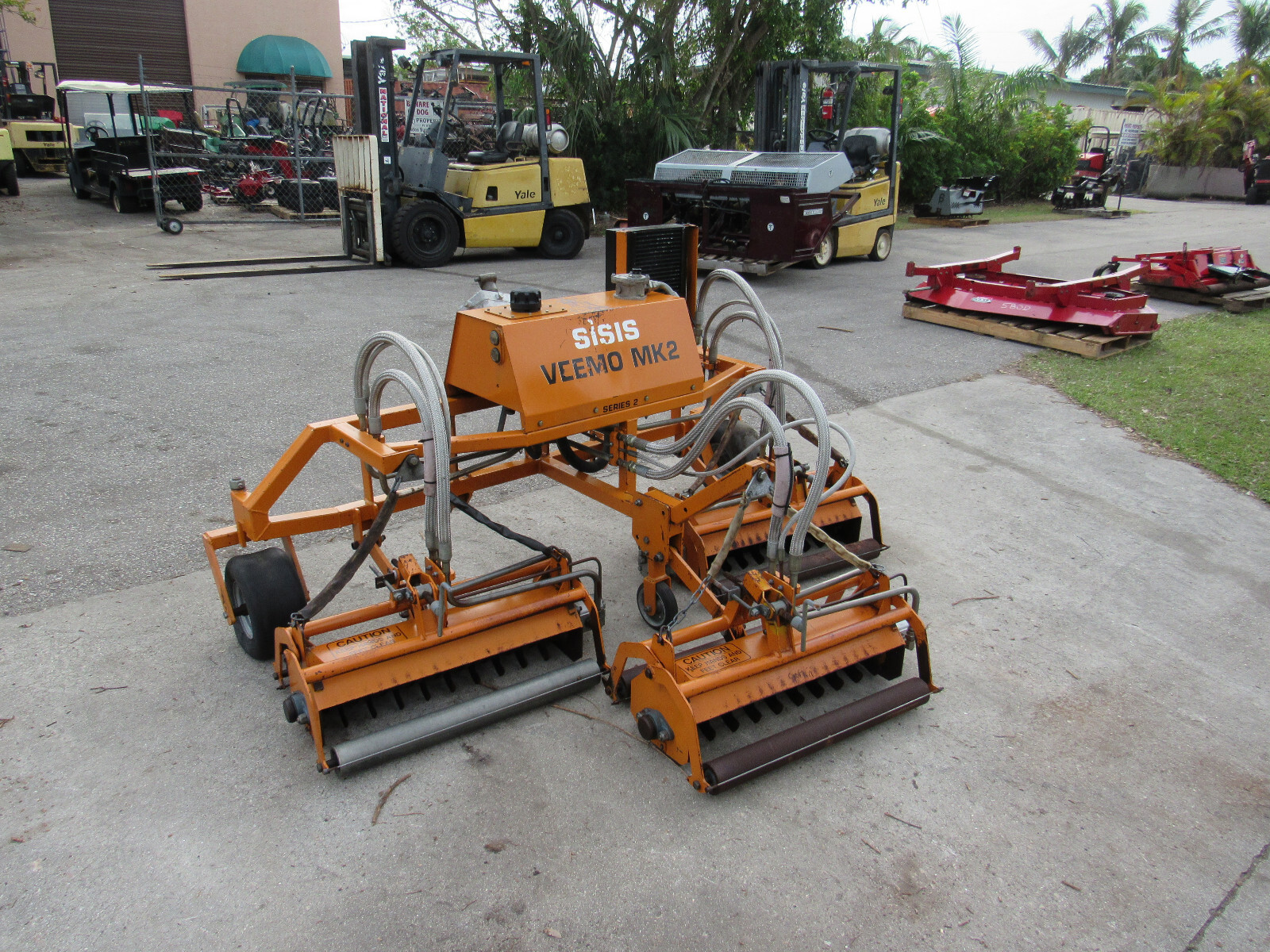 SISIS Veemo MK2 80" Verticutter Dethatcher Tractor PTO Golf Course | eBay