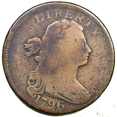 1796 S-100 R-5 Rev of 1797 Draped Bust Large Cent Coin 1c | eBay