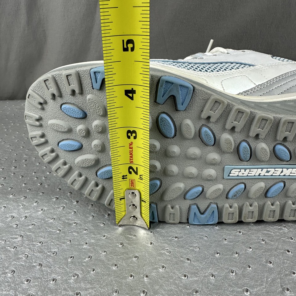 NEW Skechers Womens 10 Shape Ups 11803 White Casual Walking Toning Gym ...