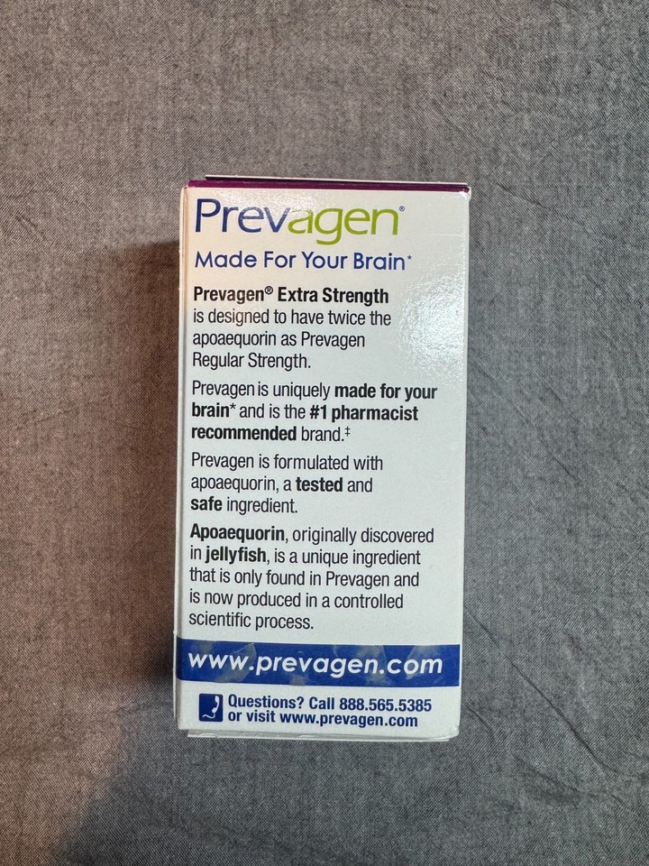 PREVAGEN Extra Strength For Your Brain 30 CHEWABLE Berry BRAND NEW | eBay