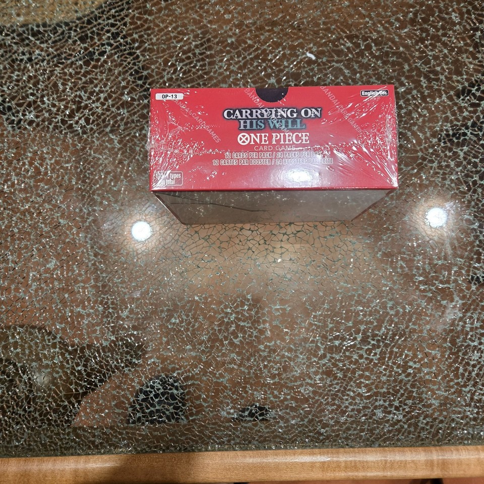 ONE PIECE TCG Booster Box OP13 OP-13 CARRYING ON HIS WILL - ENG English ...