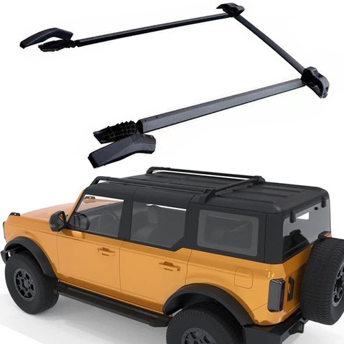 3Pcs Roof Rail Racks Cross Bar Crossbars Fits for Ford Bronco 4D 2021 ...