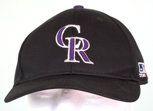 Colorado Rockies MLB OC Sports Ball Cap Black Hat / CR Logo Team Hook ...
