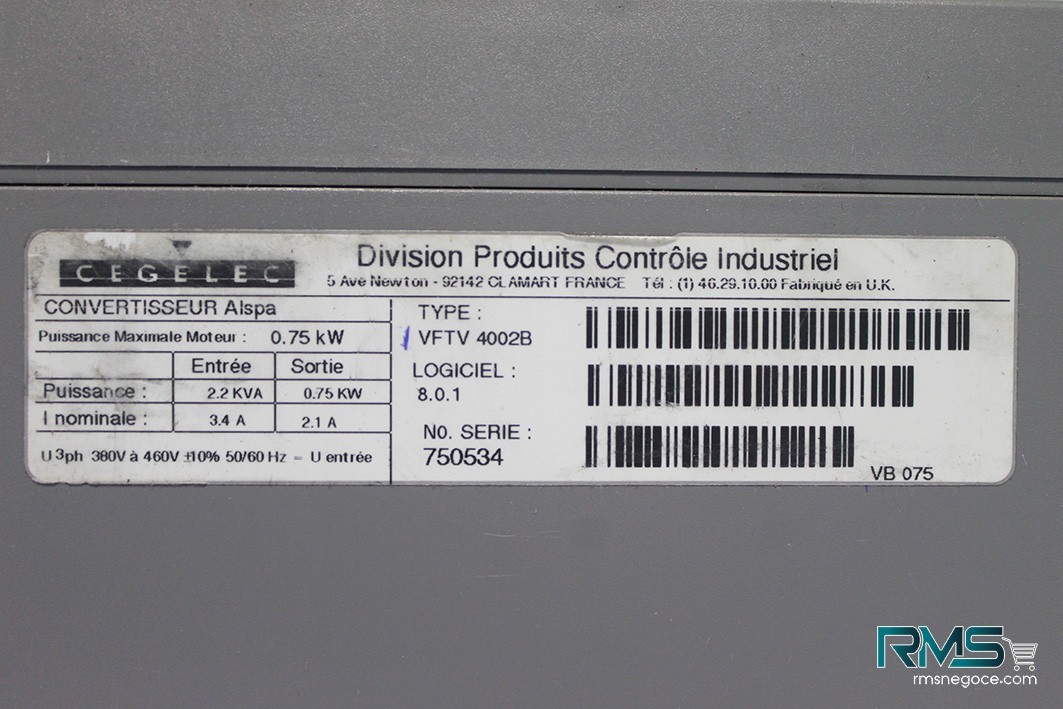 VFTV4002B - CEGELEC - Alspaflex V - Vftv 4002B Alspa - Rmsnegoce | eBay