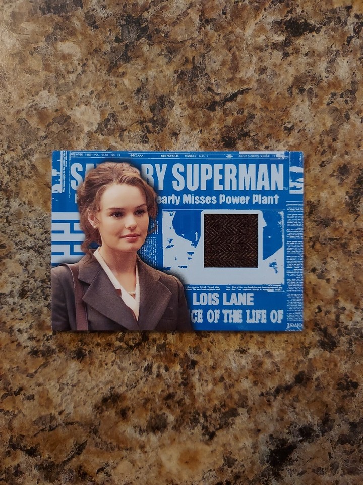 2006 Superman Returns Costume Card Featuring Material From Lois Lane's ...