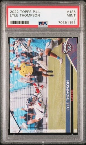 2022 Topps Premier Lacrosse League - Image Variation Lyle Thompson #185 ...