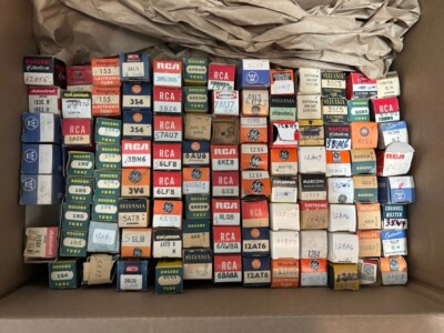 Electronic Vacuum Tubes Lot O (New and Used for Radios, Amplifiers, HAM ...