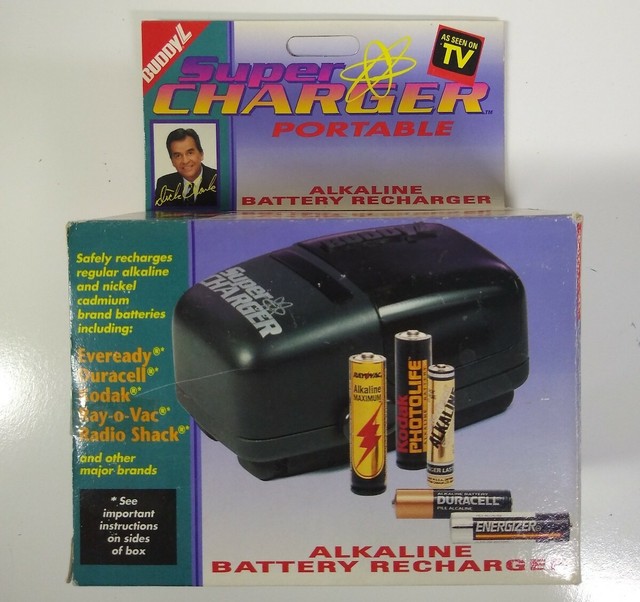 Buddy L Super Charger (Model 8001) Alkaline Battery Recharger in Box ...