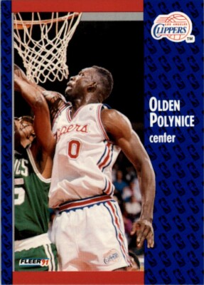 1991-92 Fleer NBA Olden Polynice #94 | eBay