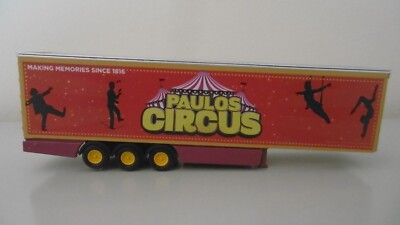 OXFORD 1.76 MODEL Modern Truck Trailer Paulos Circus | eBay UK