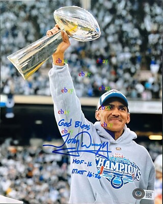 Tony Dungy Colts Coach Signed Autographed 8x10 photo Reprint | eBay