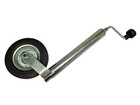 Heavy Duty Jockey Wheel 48MM (Metal Rim Wind Up Handle Caravan Trailer ...