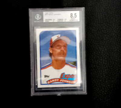 Randy Johnson Topps Rookie Card | Hall of Fame Pitcher! | eBay