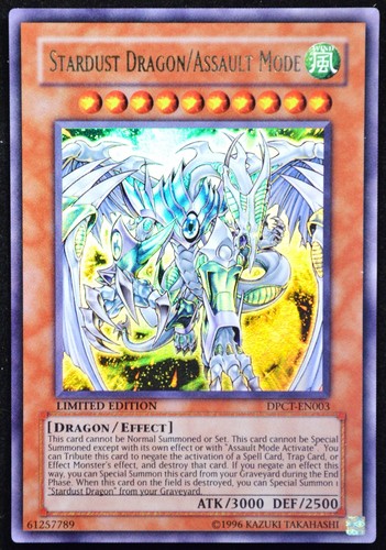Stardust Dragon/Assault Mode DPCT-EN003 * ULTRA RARE LIMITED EDITION ...
