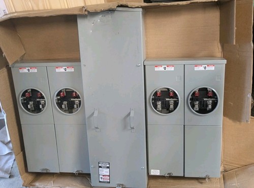 New With Dents Siemens WEPK4411 400A 4 Gang 1PH 125A 4J Ring Type ...