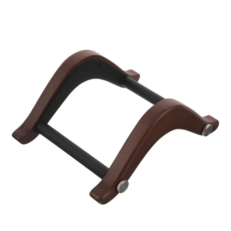 Wooden Floor Guitar Stand: A-Frame Style Portable String Instrument ...