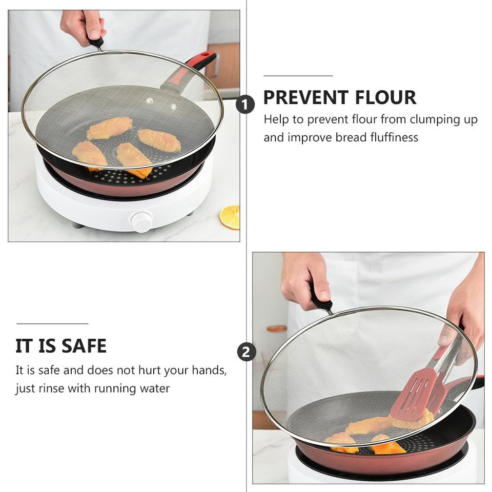 Sifting Screen for Cooking Fine Mesh Flour Sifter Kitchen Colander ...