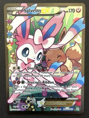 Pokemon Card - Sylveon EX (Full Art) RC32 Generations: Radiant ...