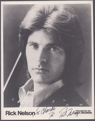 RICK NELSON - AUTOGRAPHED INSCRIBED PHOTOGRAPH | eBay