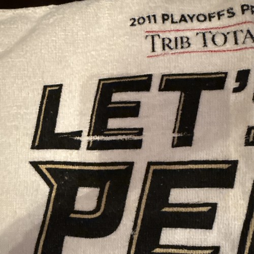 Pittsburgh Penguins Rally Towel NHL “let’s Go Pens” Hockey 2011 ...