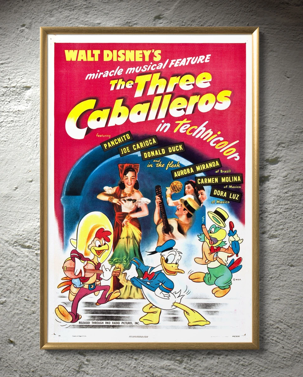 The Three Caballeros Movie Poster
