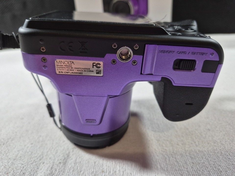 Minolta MN35Z 20MP Full HD Digital Camera with 35x Optical Zoom ...