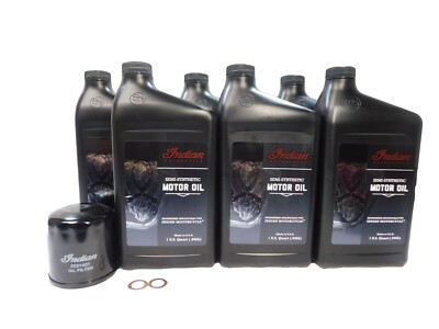 2014-2021 Indian Chief Chieftain Classic OEM Thunder Stroke 111 Oil Kit ...
