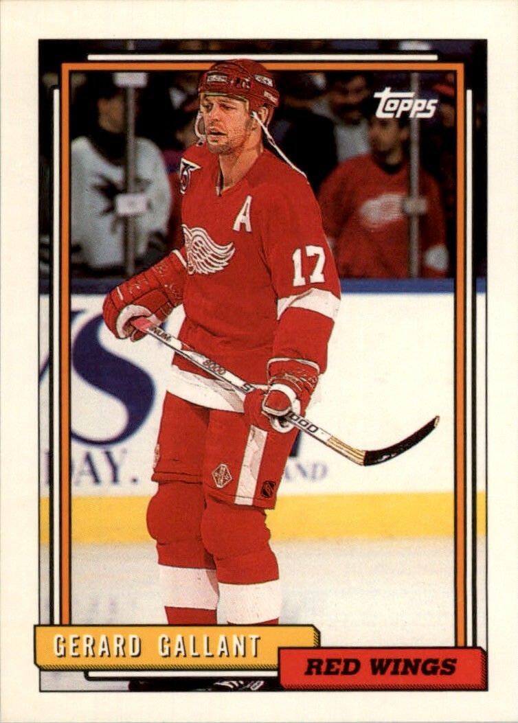1992-93 Topps NHL Gerard Gallant #92 | eBay