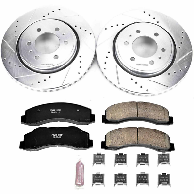 Power Stop 1-Click Z23 Evolution Sport Brake Kit for 10-20 Ford F-150 ...