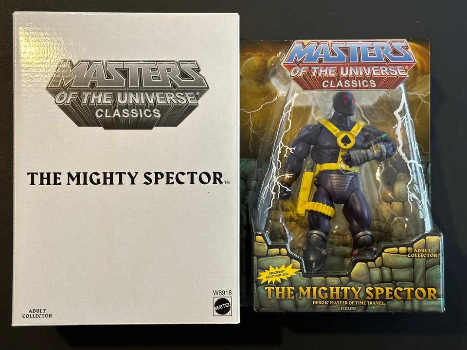 MOTUC THE MIGHTY SPECTOR MOC MASTERS OF THE UNIVERSE CLASSICS HE-MAN ...