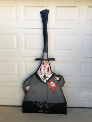 The MAYOR from NIGHTMARE BEFORE CHRISTMAS ~ HALLOWEEN LAWN ART ~ YARD ...