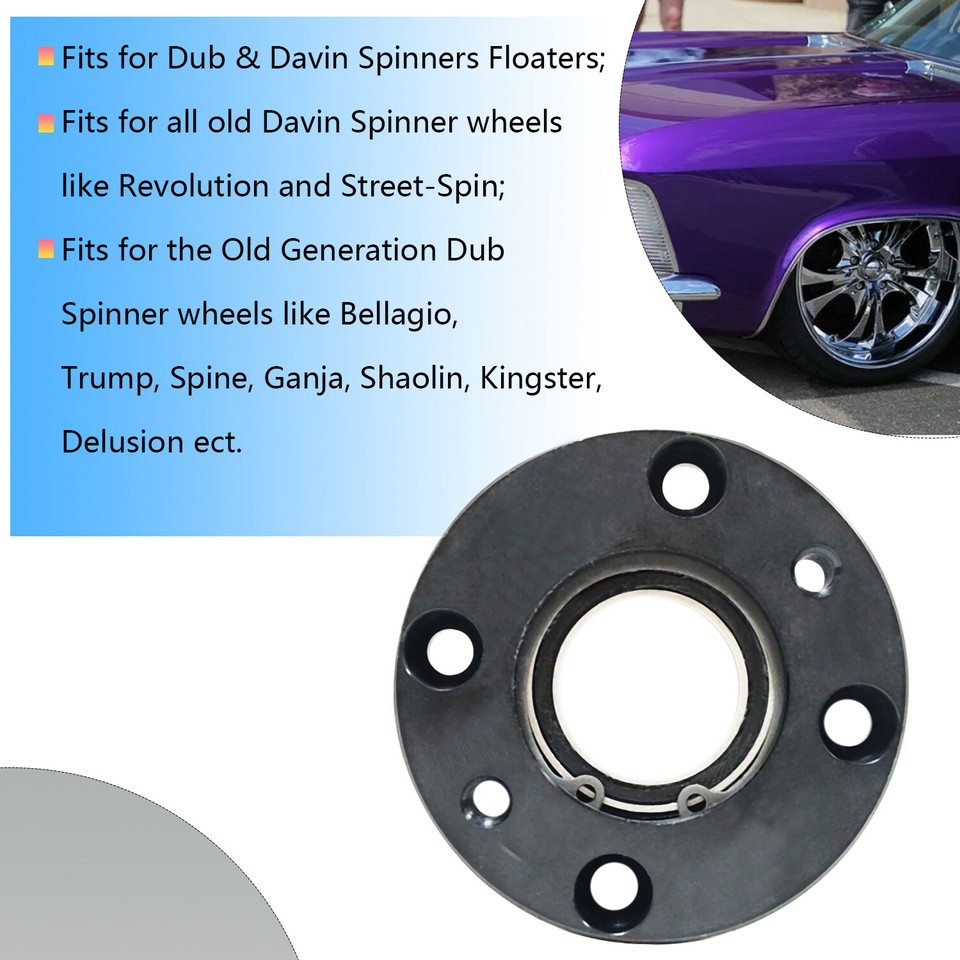 Wheel Hub Assembly Bearing Carriage Kit For Dub & Davin Spinners ...