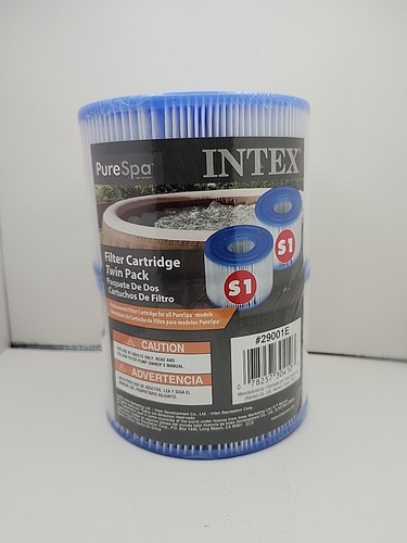 Intex 29001E PureSpa Type S1 Easy Set Spa Filter Replacement Cartridges ...