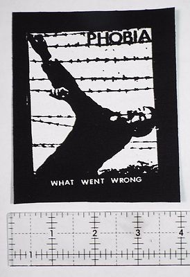 Phobia Patch Grindcore Metal Insect Warfare Misery Index Skitsystem ...