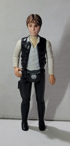Vintage 1977 Kenner Star Wars Big Head Han Solo Action Figure (Big Head ...