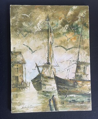 Lesver De Quiros Original 1973 CUBAN Master Museum Painting | eBay
