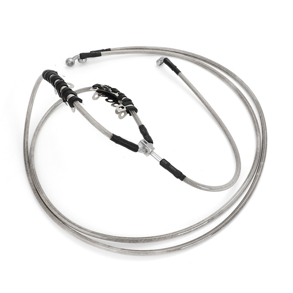 72'' Front Braided Brake Hose Line 705601495 For Can-Am Maverick X3 ...