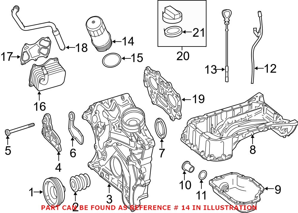 GENUINE MERCEDES Oil Filter Housing Cap 2761800038 / A2761800038 | eBay