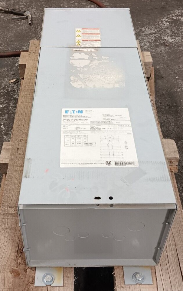 New Eaton P48G11S0318CUB 3 KVA Mini Power Center 3R 480V Pri 120/240V ...