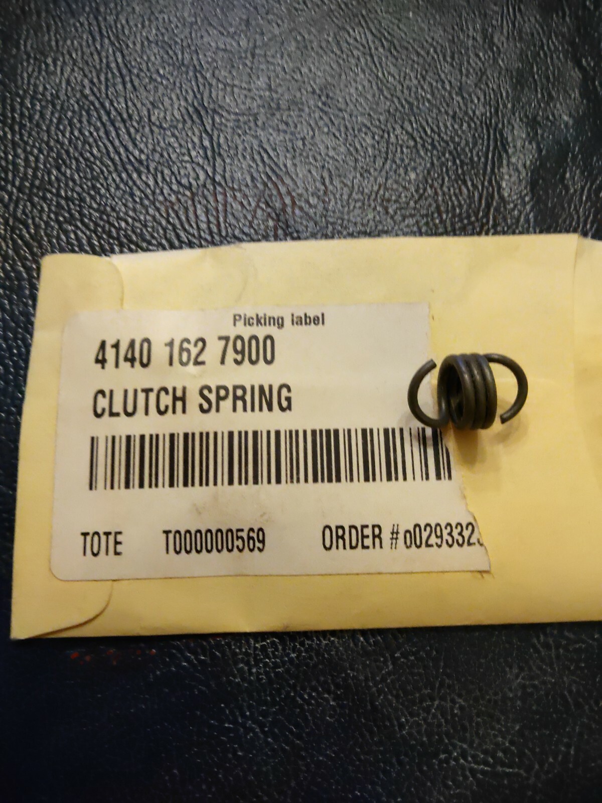 3x NOS OEM Part STIHL Clutch Tension Spring FS 45 46 55 4140-162-7900 ...