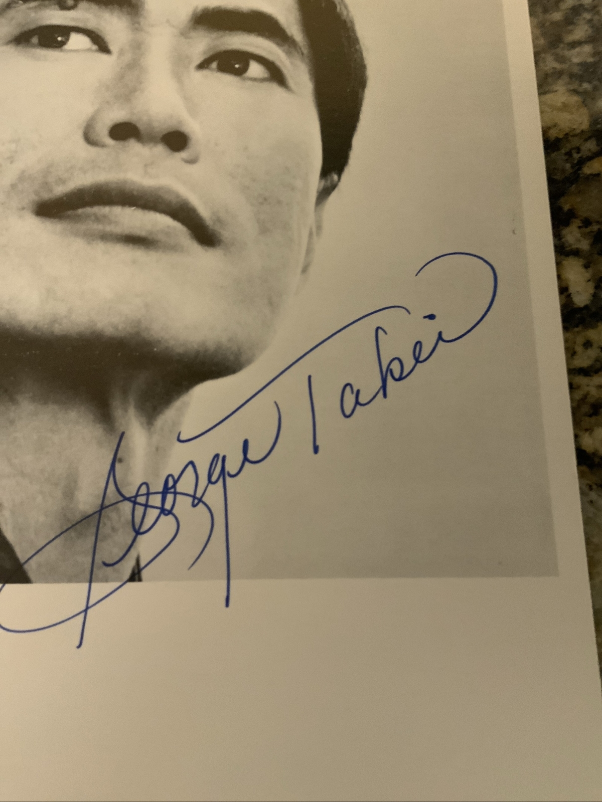 Vintage And Super Rare George Takei Signed Autograph picture photo Star ...