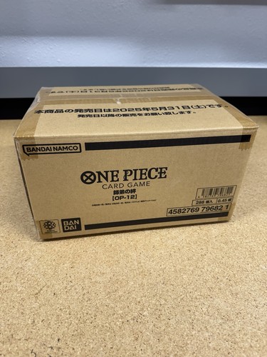 Japanese One-Piece OP12 Legacy Of The Master Sealed Case [12 Boxes] | eBay