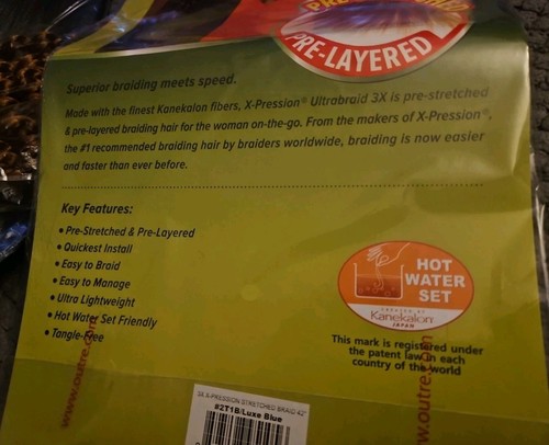 Synthetic PreStretched ULTRA- XPRESSION 4 Packages 3 Braids Each 42 ...