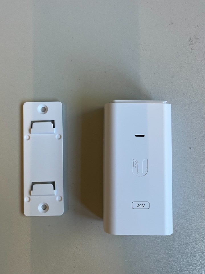 UBIQUITI WHITE 24V (0.5) PoE Adapter CEE 7/16 With UK Plug | eBay UK
