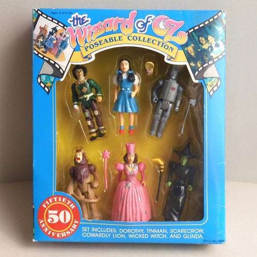 50th Anniversary Wizard of Oz Poseable Figure Collection Set #11250 | eBay