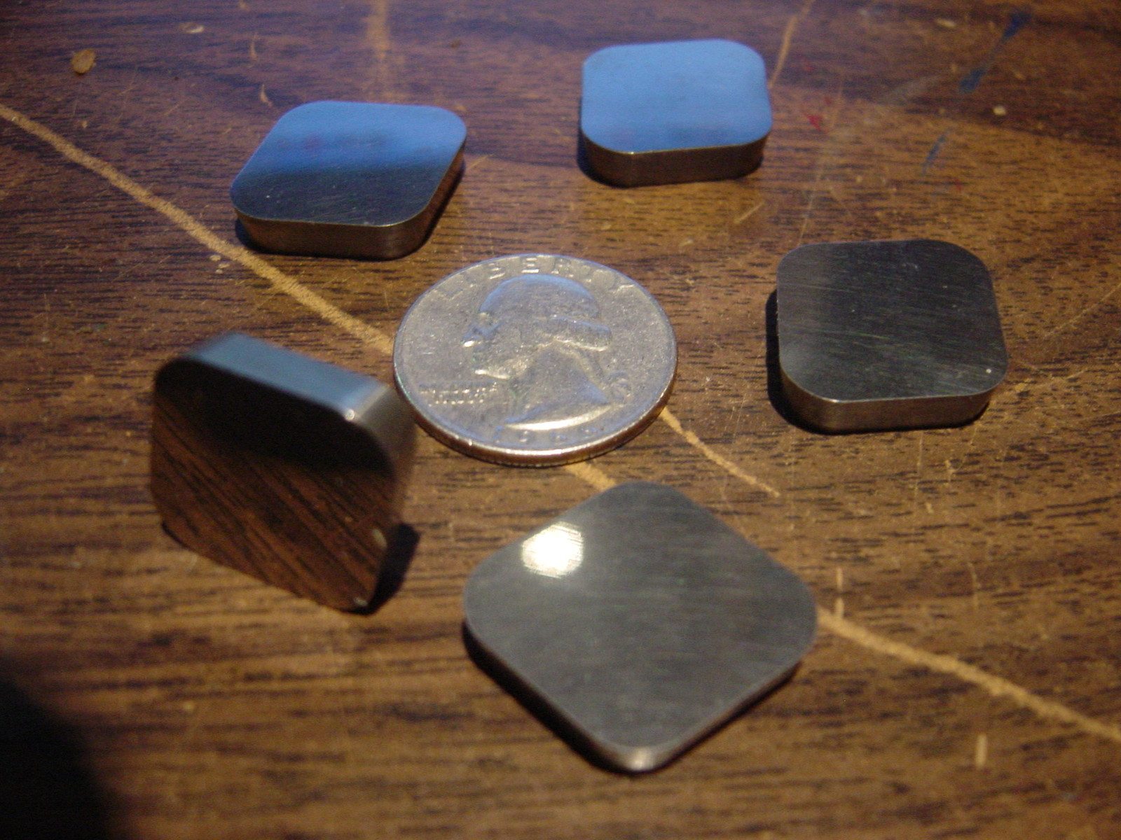 5 Krupp Widia CPG 6312 Grade TTR-A solid carbide wear or cutting ...