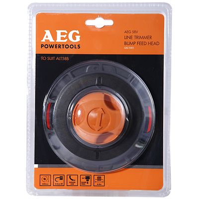 AEG REPLACEMENT LINE TRIMMER BUMP FEED HEAD, 58V Suit ALT58B, German ...