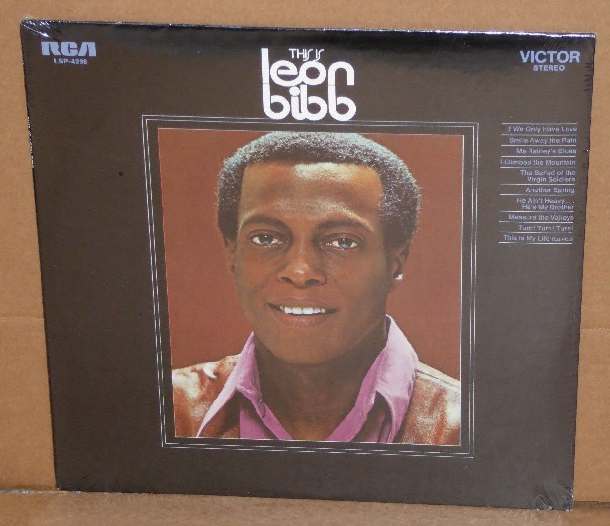 This Is Leon Bibb NEW sealed VINYL LP record If We Only Have Love ...